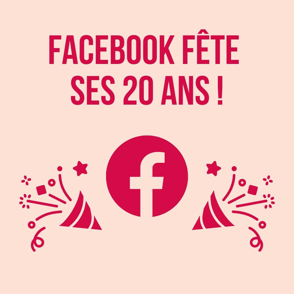 Facebook fête ses 20 ans : retour sur l'histoire du réseau social